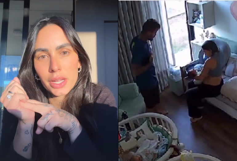 Influenciadora salva filho recém-nascido de engasgo com “manobra de ...